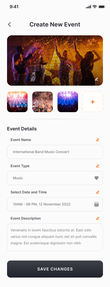 Evenro - Event Booking App Figma Template by Design-art | ThemeForest